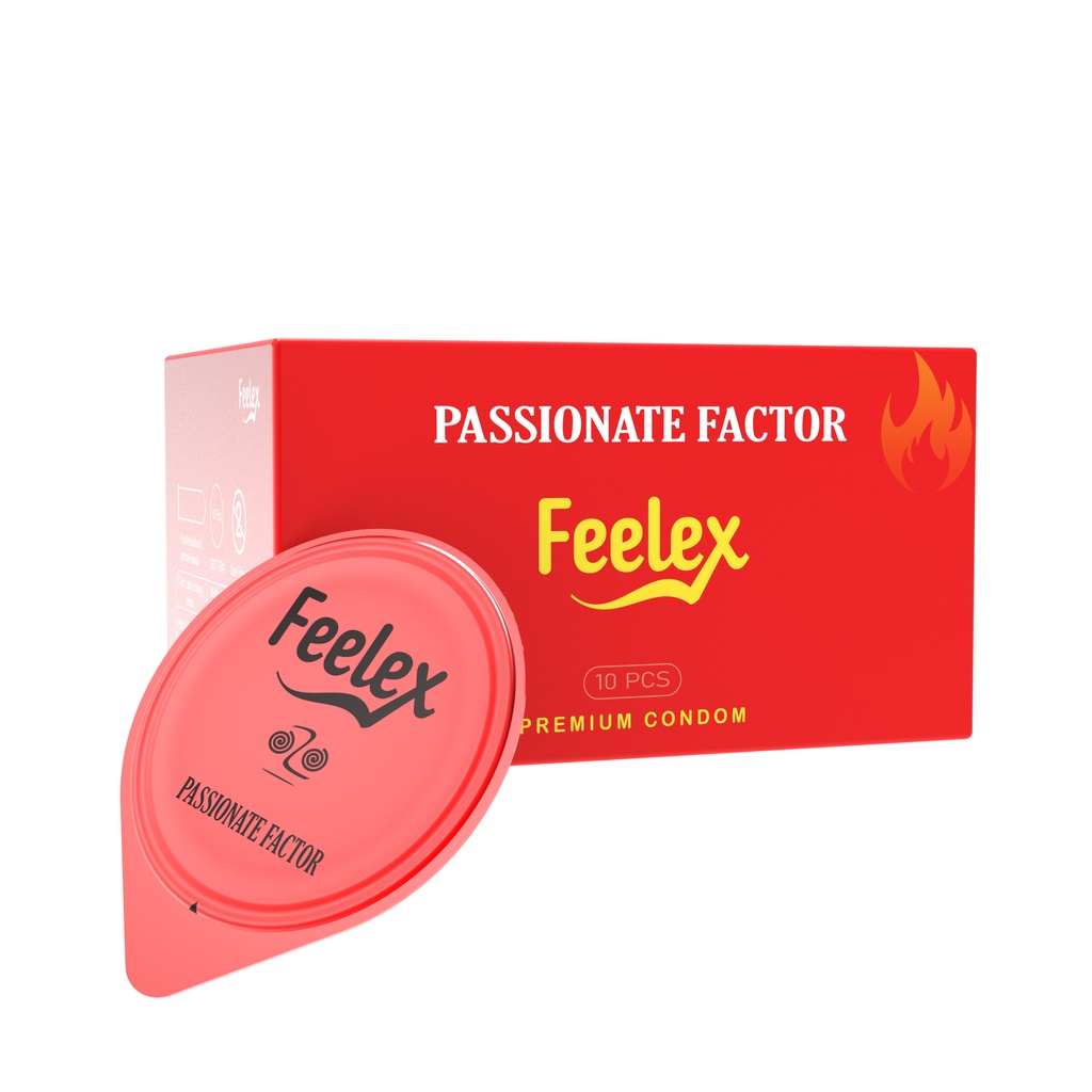 Mua Bao cao su OZO Feelex Passionate Factor siêu mỏng, truyền nhiệt ...