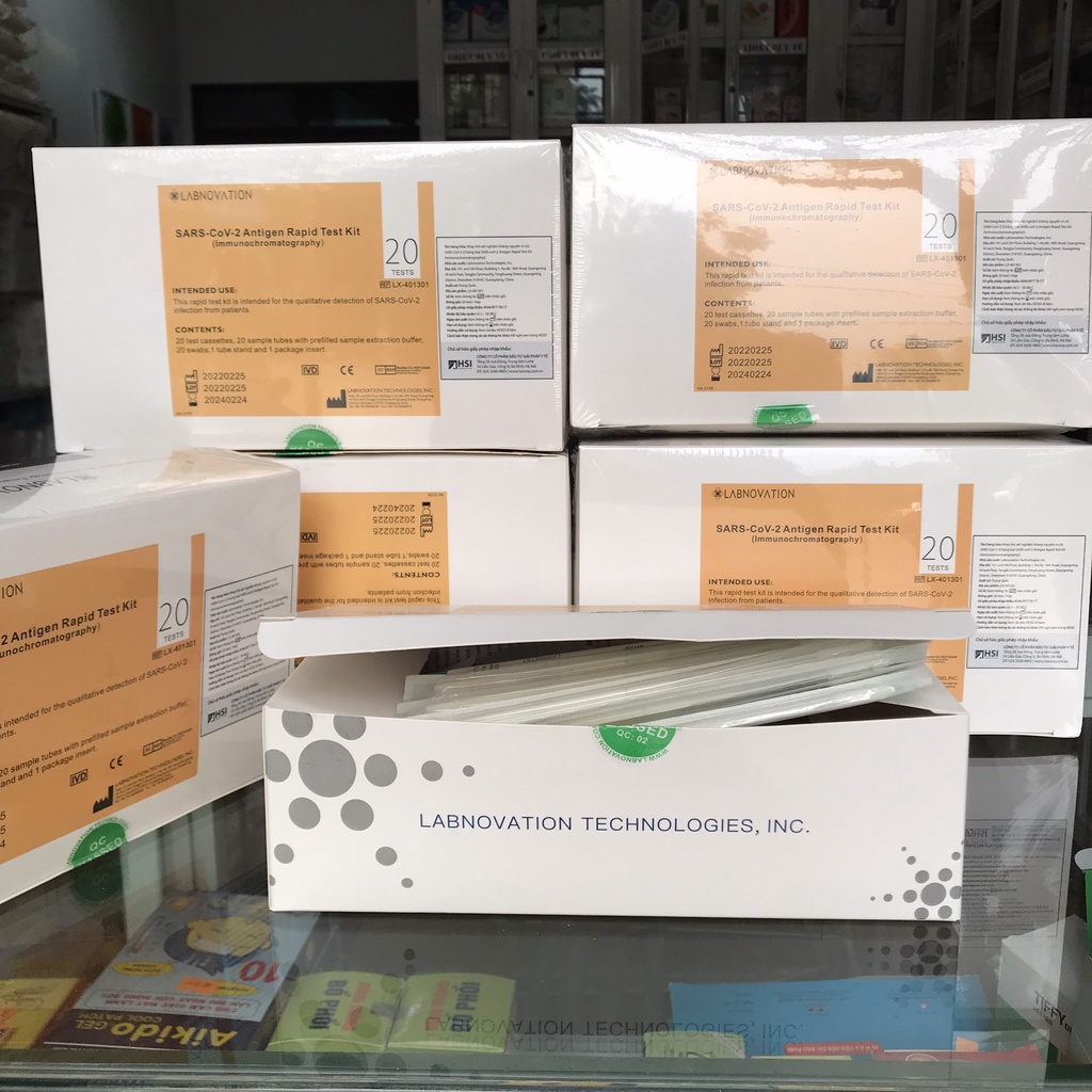 Mua Bộ Kit LABNOVATION Test Nhanh Coivd Đầy Đủ Giấy Tờ Của Bộ Y Tế giá ...