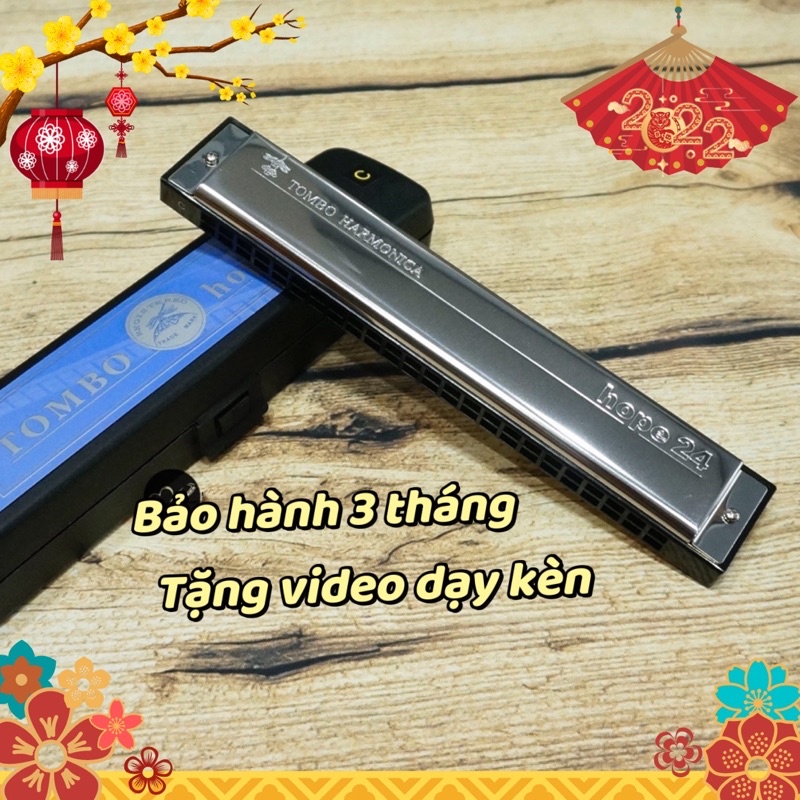 Kèn Harmonica 24 lỗ Tone C TOMBO TREMOLO HOPE 6624 | Shopee Việt Nam