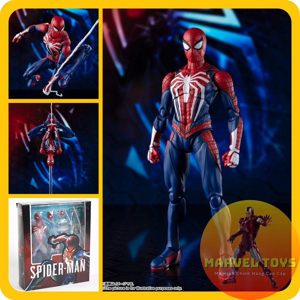 Mua (Hàng Có Sẵn) Mô Hình Người Nhện Spider Man Gamer Verse PS4 Marvel ...