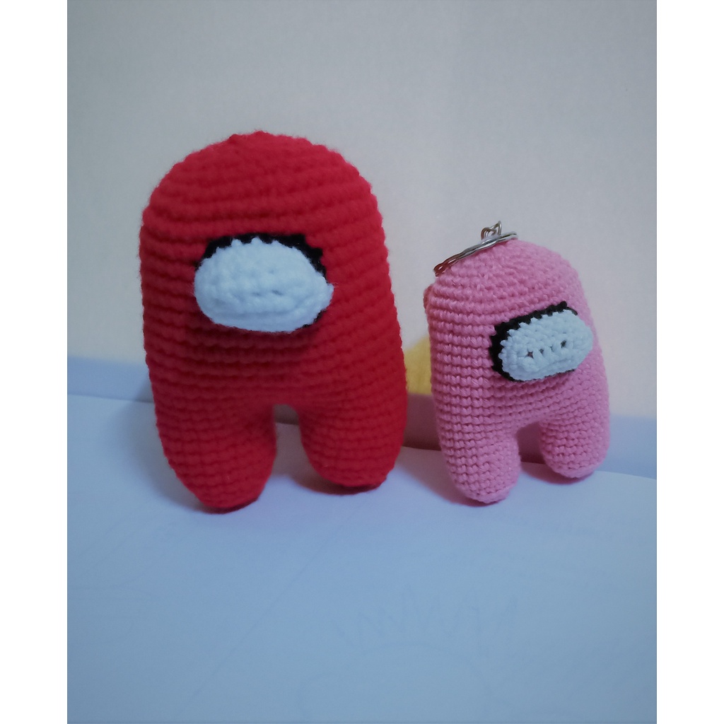 Thú len handmade thú bông Among Us | Shopee Việt Nam