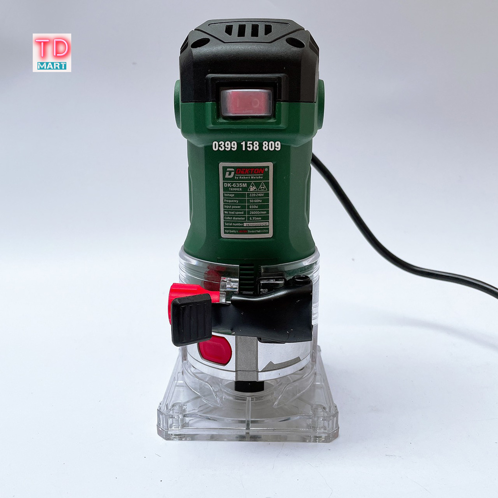 Mua Máy phay gỗ cầm tay, soi gỗ, soi alu Dekton DK-635M công suất 650W ...