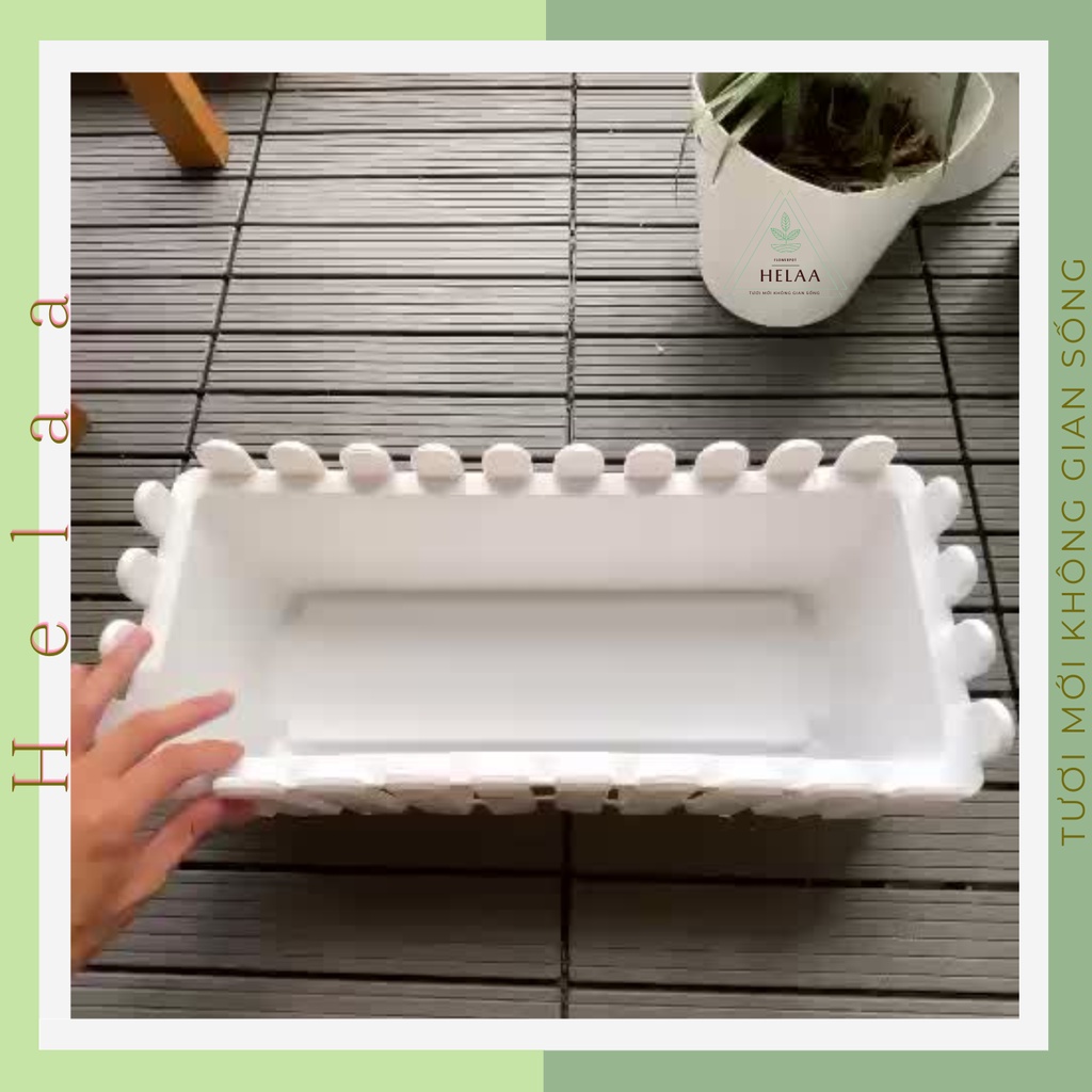 Mua Chậu Hàng Rào Nhựa Trồng Hoa, Hàng Rào Nhựa Trồng Cây Ban Công, Rau ...