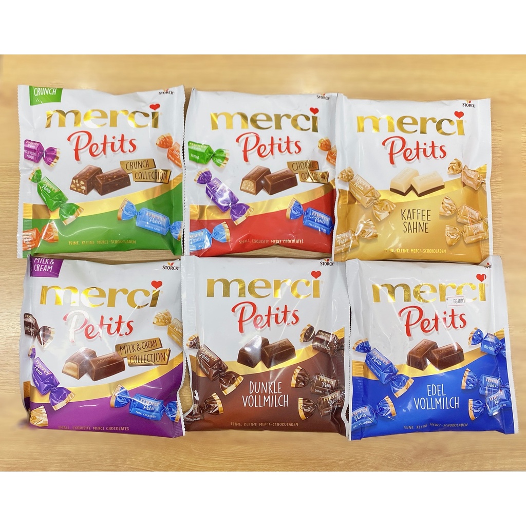 Socola Merci Petits Đức gói 125g | Shopee Việt Nam