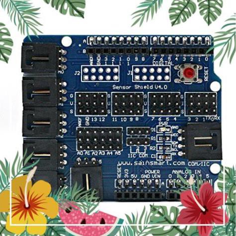 Giá sốc Arduino UNO Sensor Shield v5.0 - Board mở rộng Arduino UNO ...