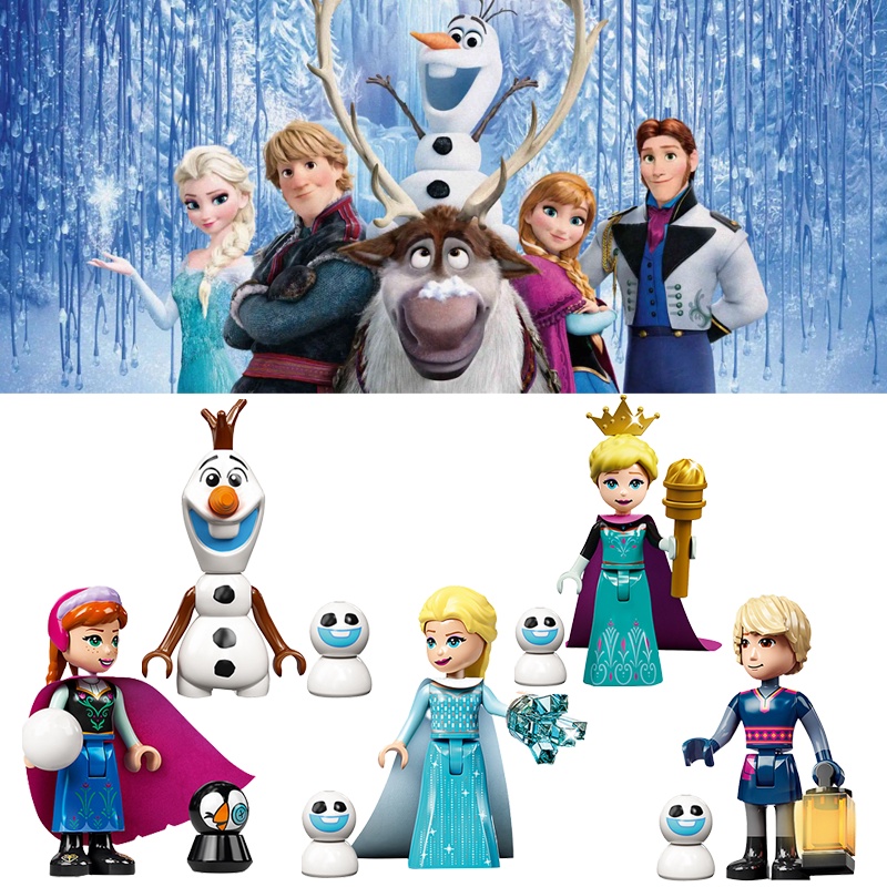 Mua DISNEY Mô Hình Nhân Vật Anna Elsa Và Olaf Trong Phim Frozen giá rẻ ...