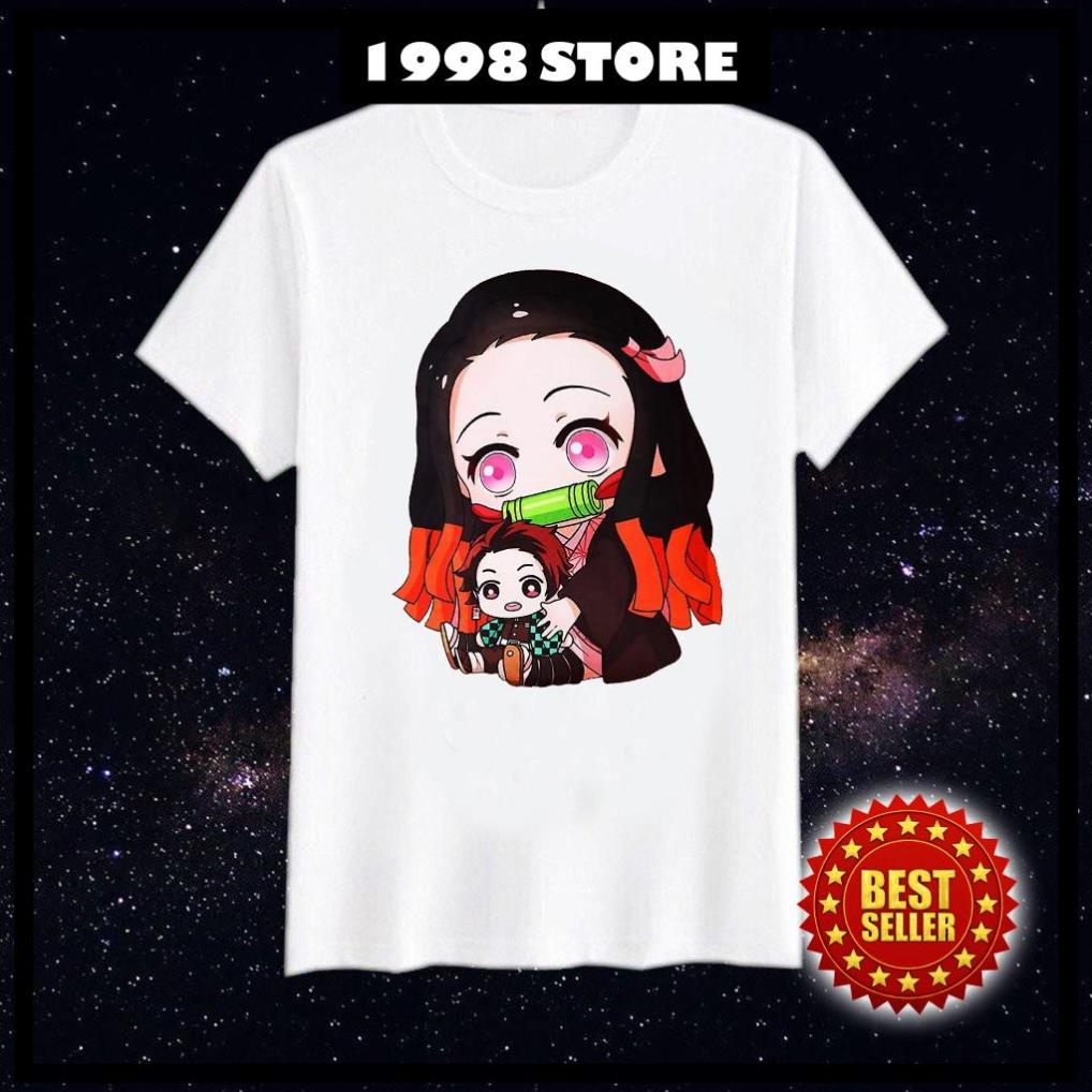 áo anime manga Kimetsu no Yaiba nhiều mẫu Agatsuma Zenitsu Nezuko ...