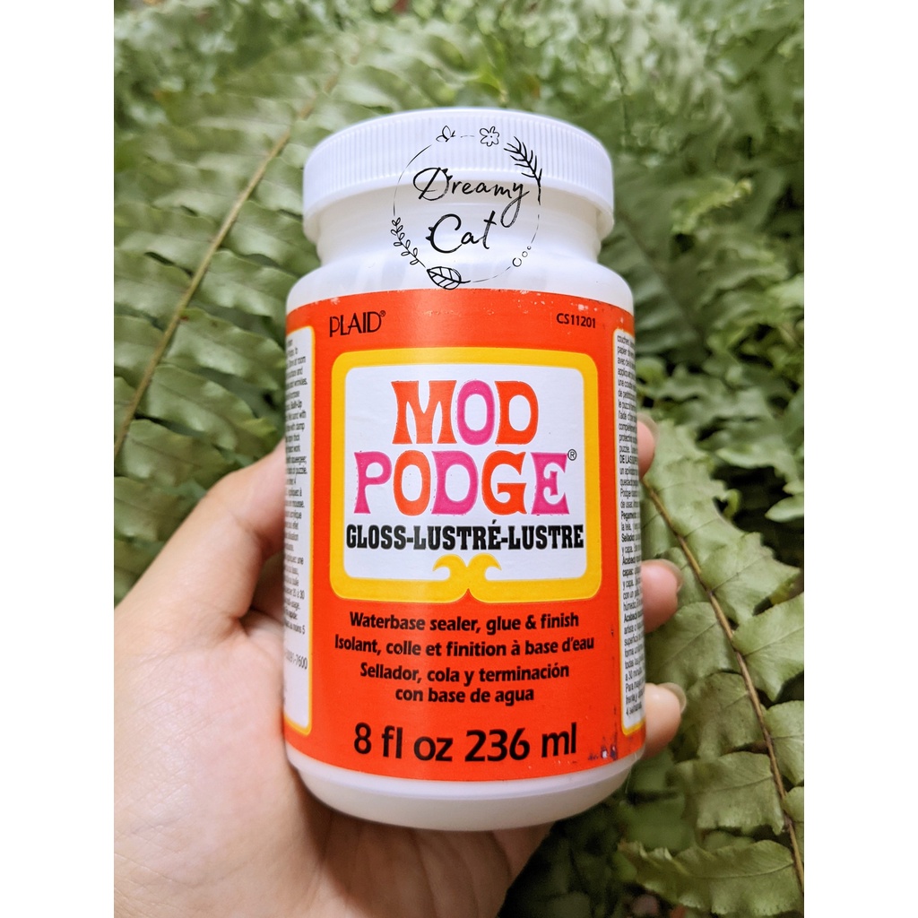 Keo Mod Podge - Gloss - 236ml - Decoupage, handmade | Shopee Việt Nam