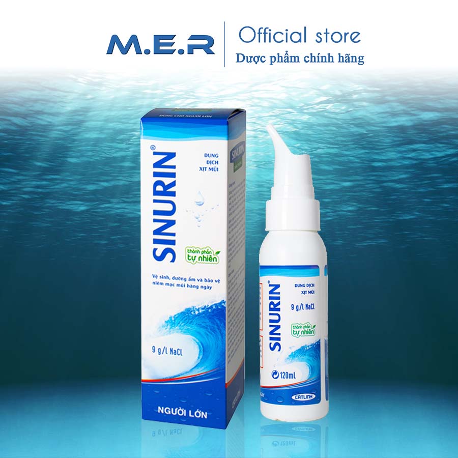 Xịt nước muối biến đẳng trương và ưu trương Sinurin | Shopee Việt Nam