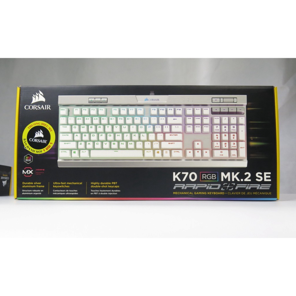 Bàn Phím Cơ Corsair K70 RGB MK2 SE Speed Switch