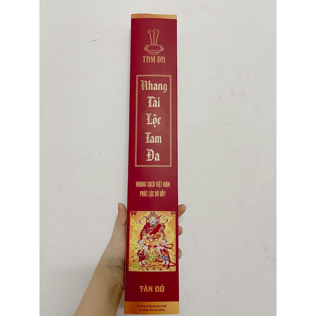 Mua Nhang Tài Lộc Tam Đa MÀU TRẮNG - ĐỎ - VÀNG ÁNH KIM hương trầm cuộn ...