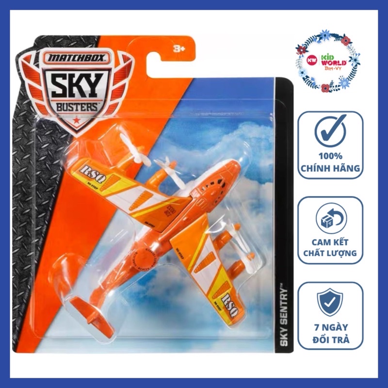 Máy bay mô hình Matchbox Sky Busters Series Sky Sentry DVR28. | Shopee ...