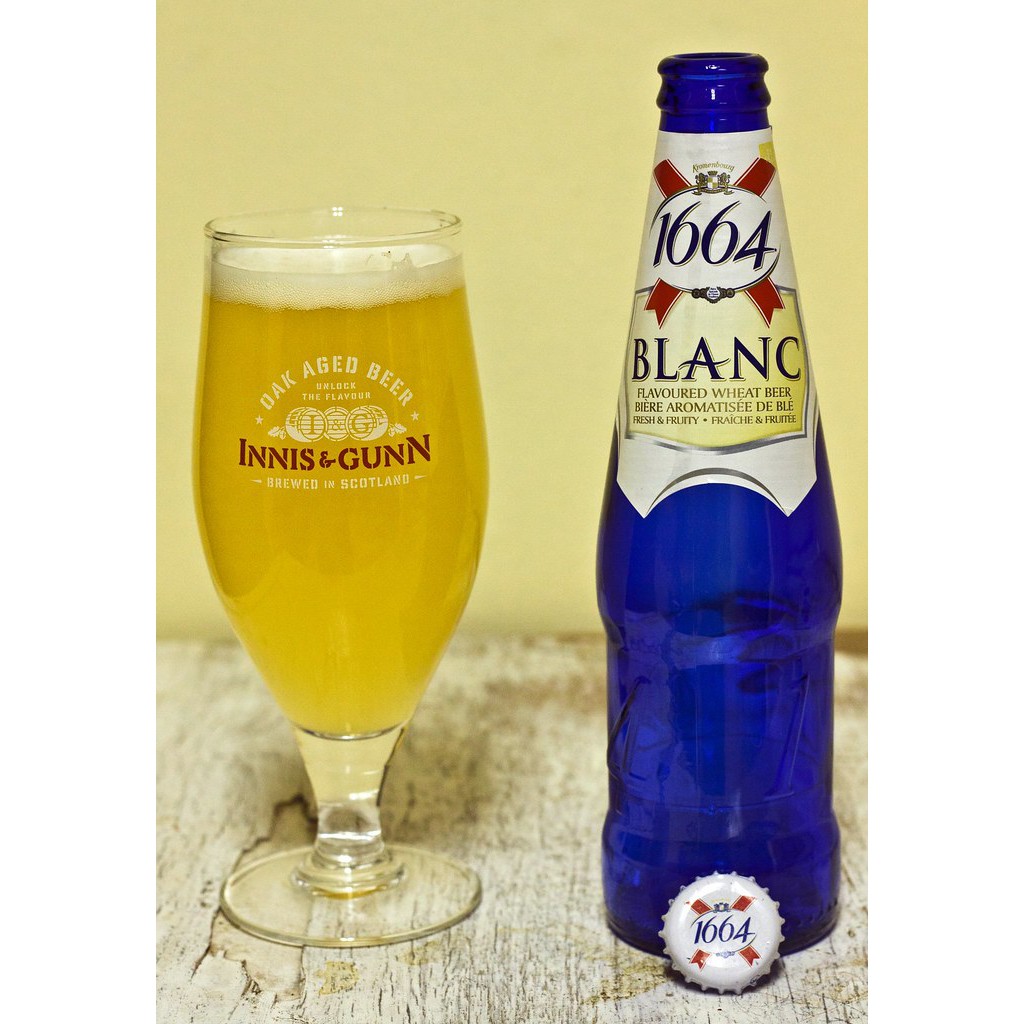Bia Kronenbourg 1664 Blanc Pháp Thùng 24 Chai | Shopee Việt Nam
