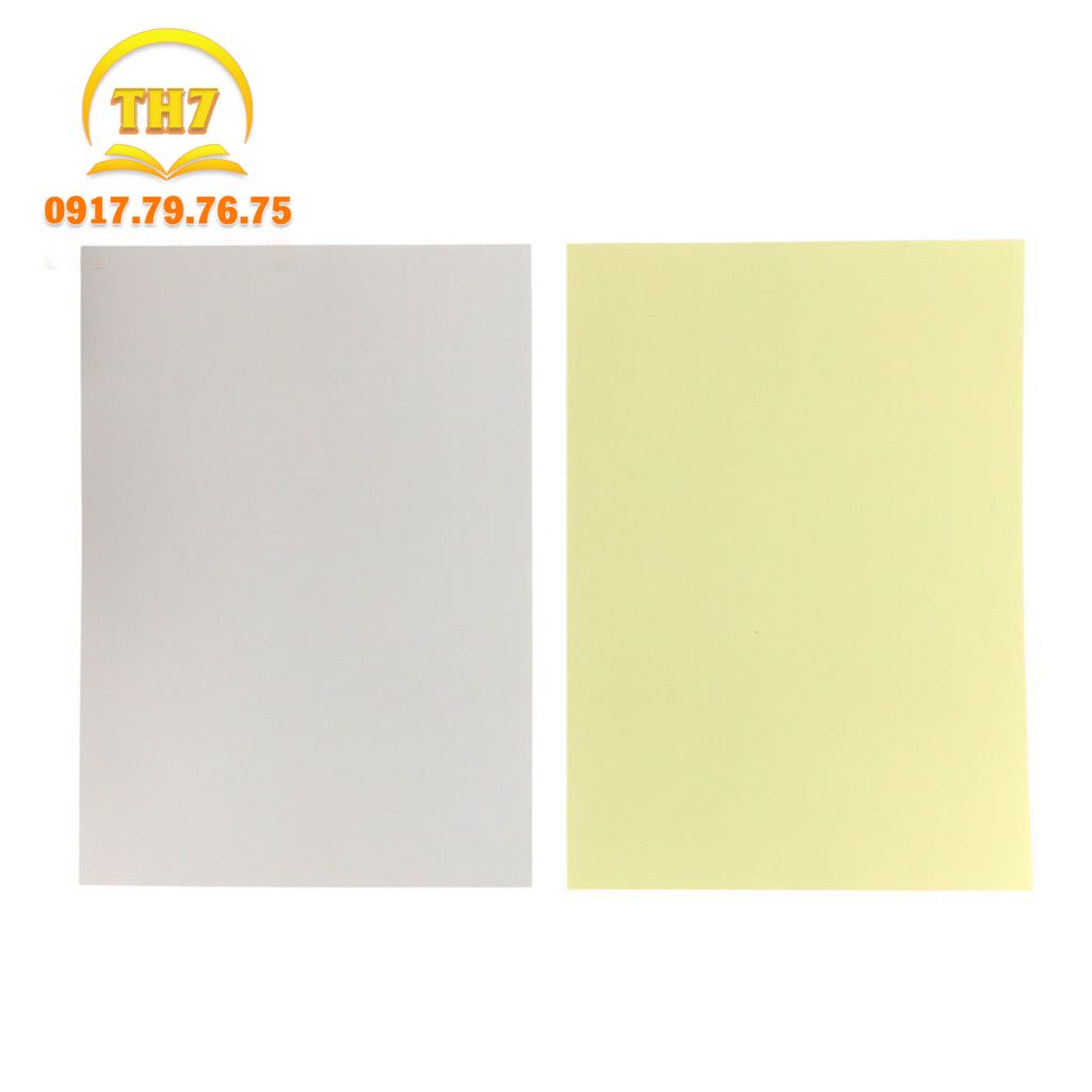 Giấy Decal A4 đế vàng, đế xanh | Shopee Việt Nam