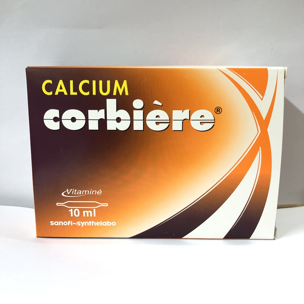 Calcium corbiere hộp 30 ống x 10ml . | Shopee Việt Nam