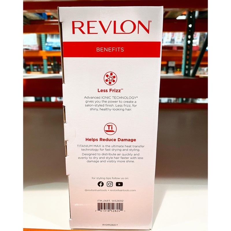 Mua MÁY SẤY TÓC Revlon One-Step Hair Dryer and Volumizer Titanium Max ...