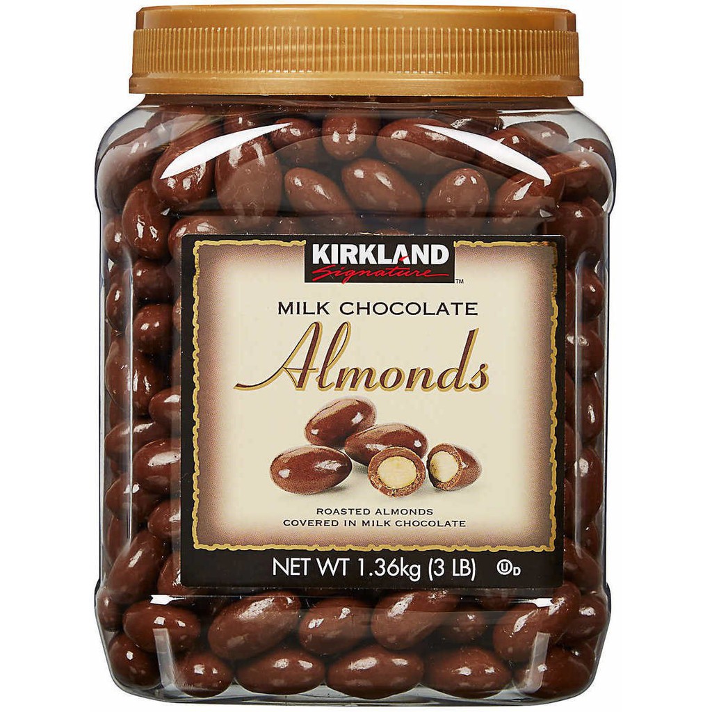 Mua KẸO SOCOLA KIRKLAND SIGNATURE CHOCOLATE MILK ALMONDS RAISINS HẠNH ...