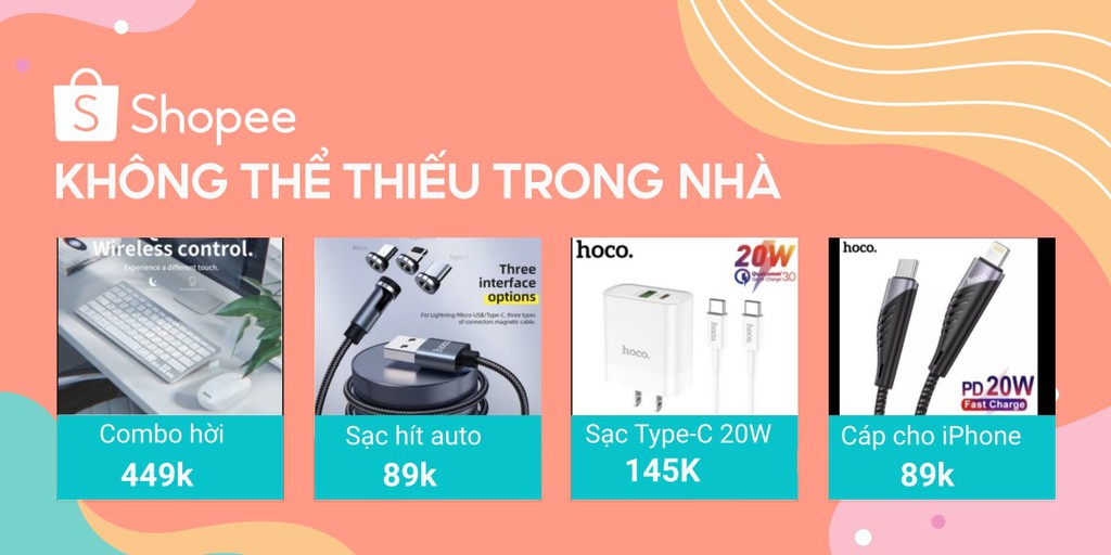 HOCO Official Store - Cửa Hàng Online Chính Hãng | Shopee Việt Nam