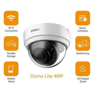Camera IP Wifi Dome 4.0MP IPC-D42P-IMOU | Shopee Việt Nam