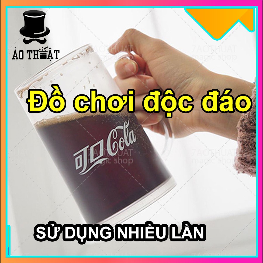 [Sử dụng được nhiều lần ]-Ly Coca ảo thuật-Xuất hiện ly coca-Ly nước ...