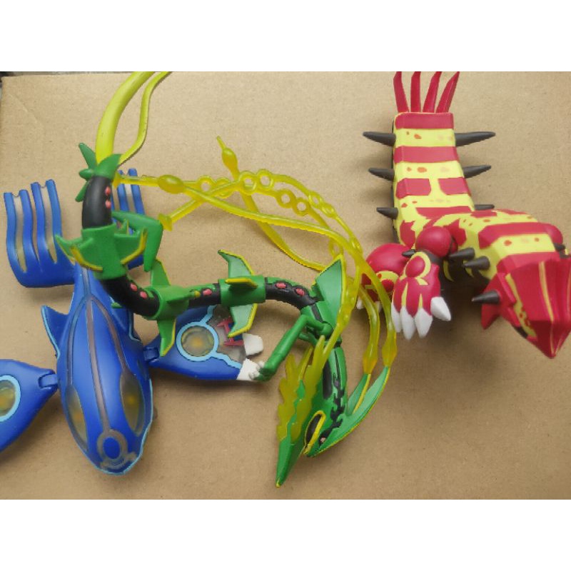 Mua Mô hình weather trio primal groudon, primal kyogre, mega rayquaza ...