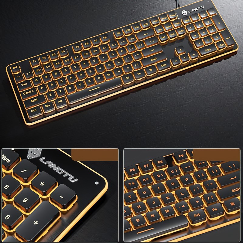 Mua Bàn Phím LED LANGTU L1 Black cho máy tính giá rẻ nhất | TecKi.Vn