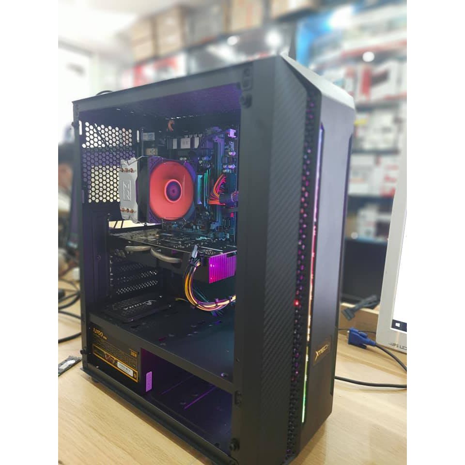 Case máy tính để bàn CPU Intel Core i3 9100F, RX470 4G, Ram 8GB, Ổ cứng ...