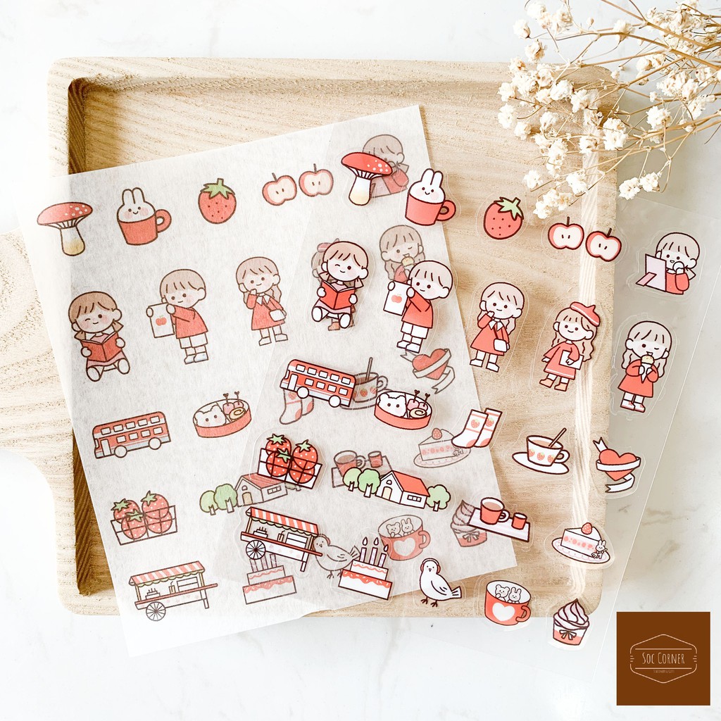 Set sticker Stick Me dễ thương | Shopee Việt Nam
