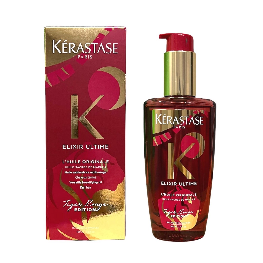 Dầu dưỡng tóc phục hồi phiên bản giới hạn Kerastase Elixir Ultime Tiger ...