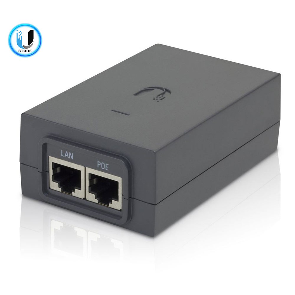 Bộ cấp nguồn PoE Adapter - 48V-0.5A port 1Gb Ubiquiti mã PoE-48-24W-G ...