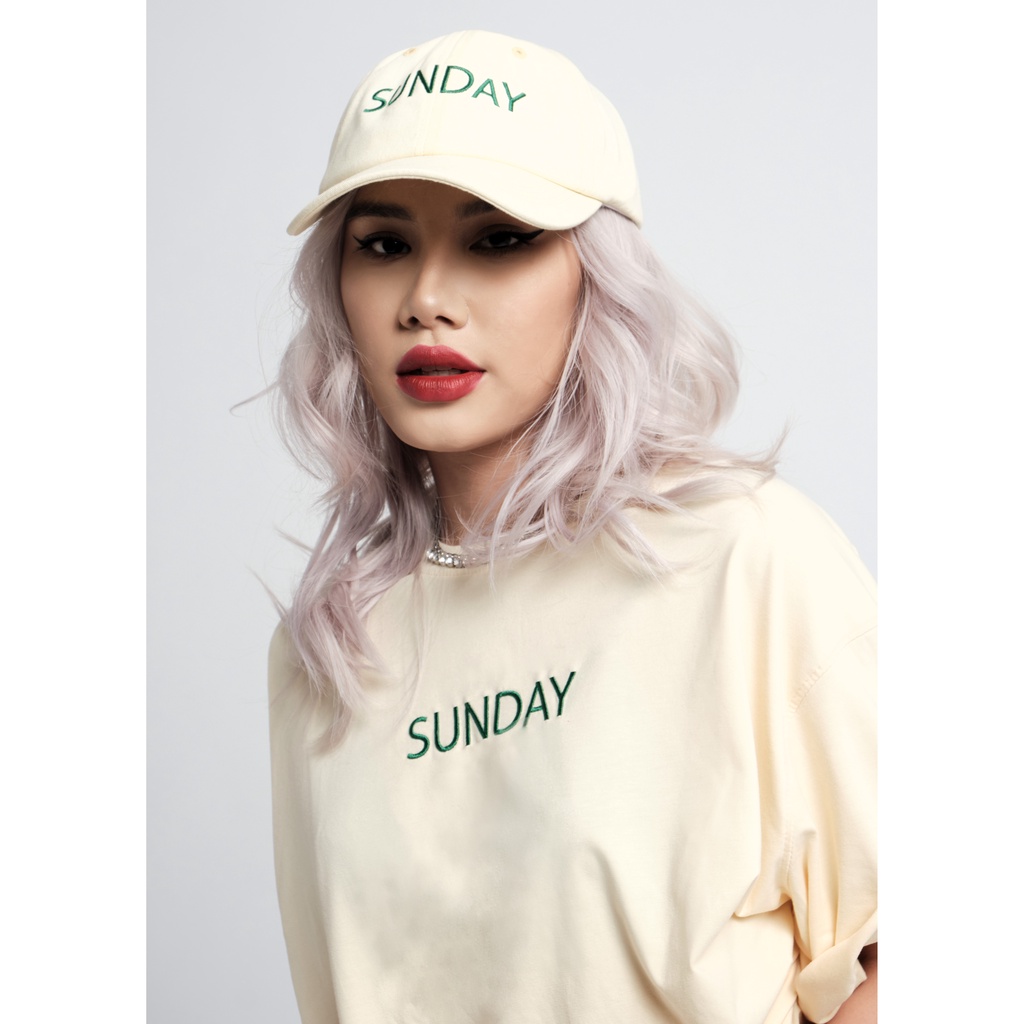 NÓN BASIC SUNDAY *CREAM* | Shopee Việt Nam