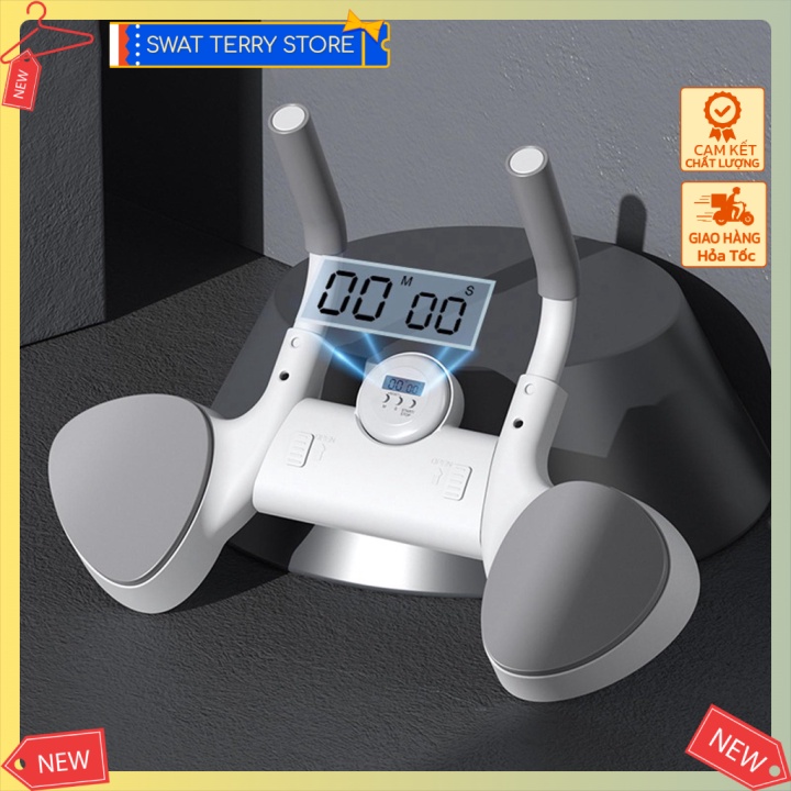 Mua ️ Thiết bị tập cơ bụng có màn hình LCD Display Multi-Function Plank ...