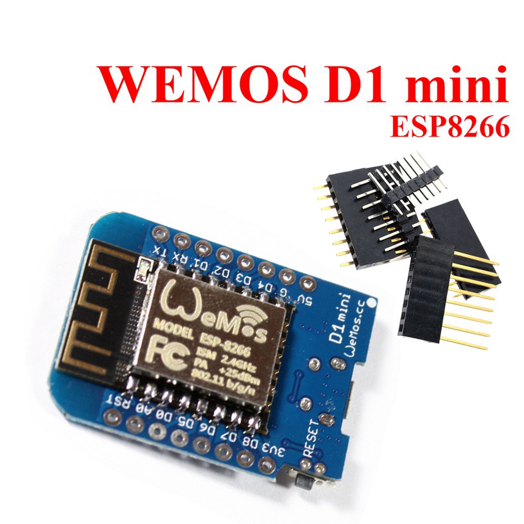 [RẺ NHẤT VIỆT NAM] Mạch Thu Phát WiFi ESP8266 Wemos D1 mini (NodeMCU ...