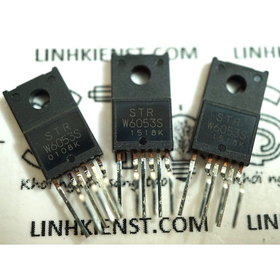 IC nguồn STR-W6053N STRW6053N W6053 6053 TO-220-6 mới chính hãng ...