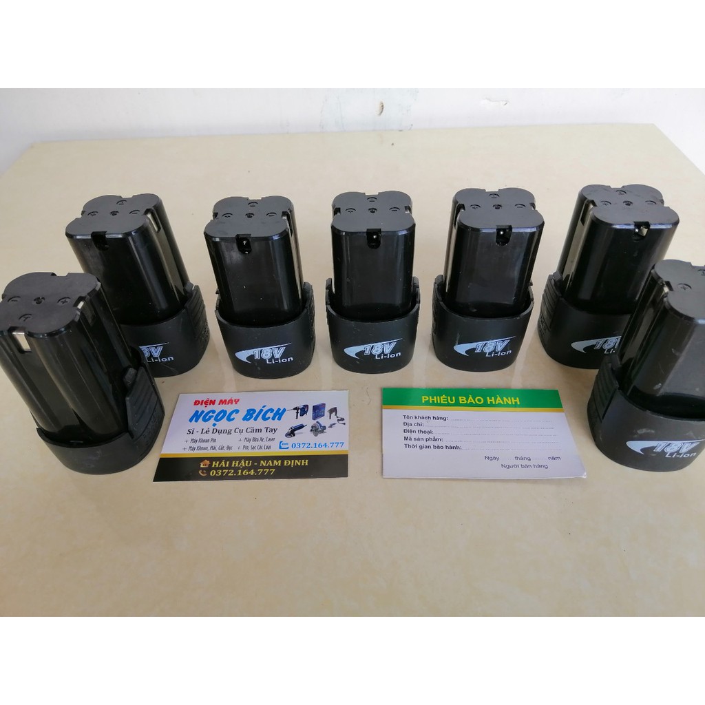 Mua Pin 16,8v Pin 4 cell Lắp Cho Máy 16,8v,18V,26V giá rẻ nhất | TecKi.Vn