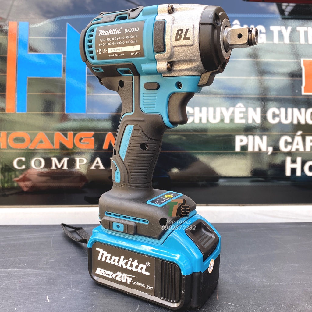 Mua Máy Siết Bulong Makita, máy bắn bulong, Pin 20v 10 Cell, Đầu 2 trong 1, Động cơ không chổi ...