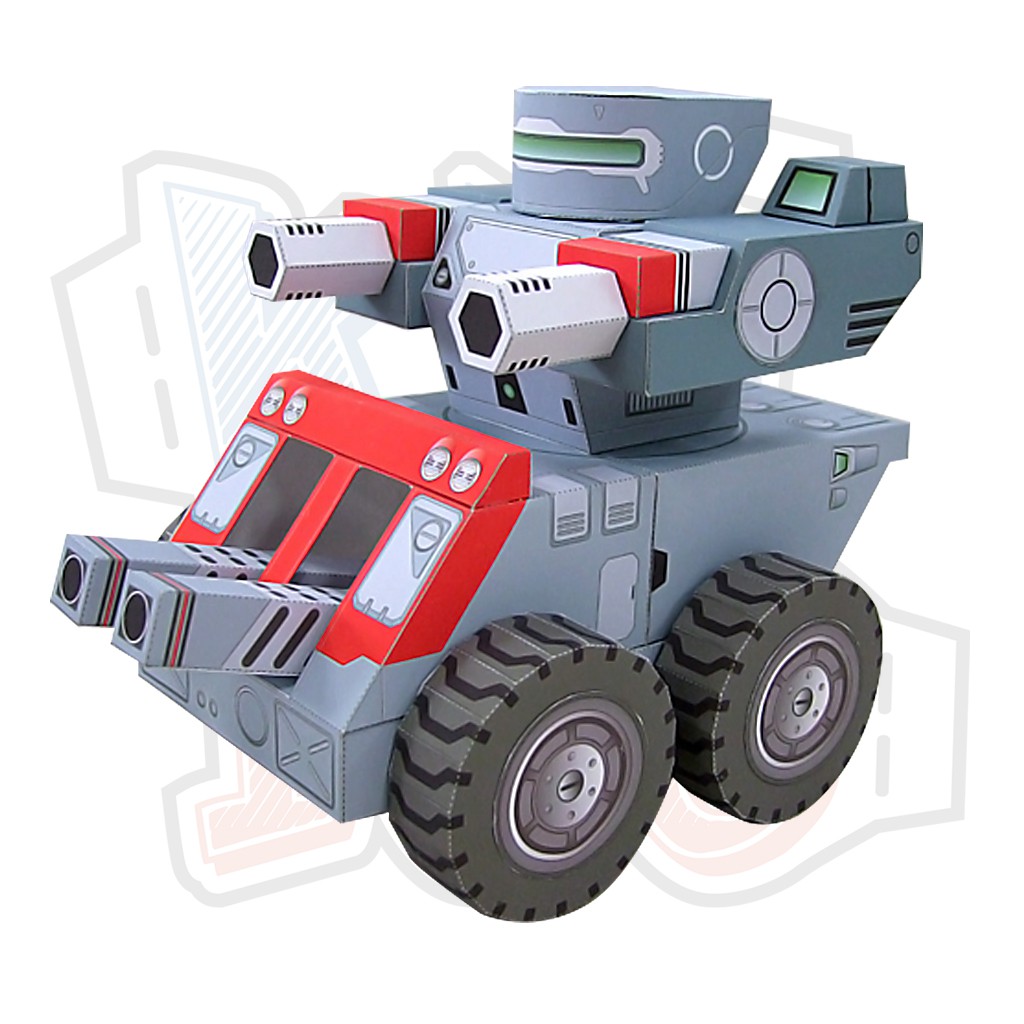 Mô hình giấy Robot Robo Tank | Shopee Việt Nam