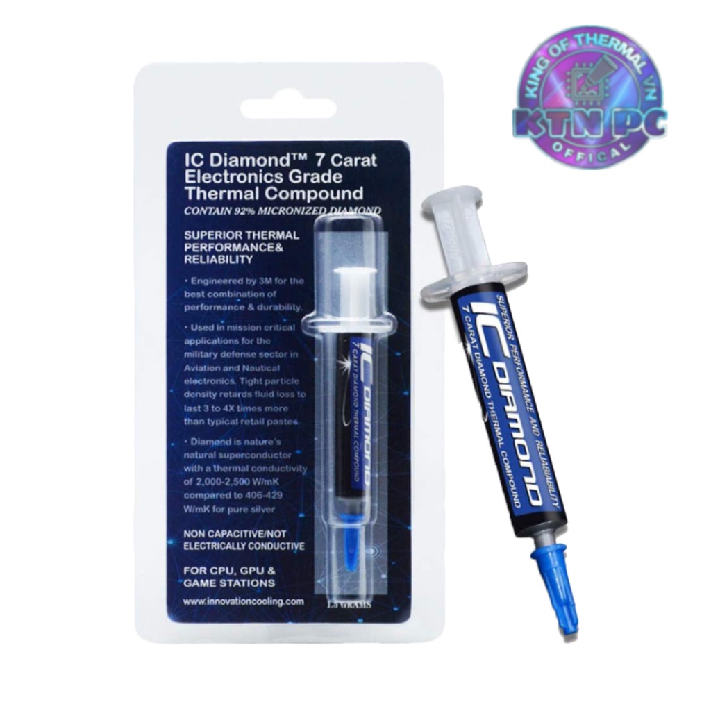 Mua ♗Keo Tản Nhiệt IC Diamond 7 Carat 1.5g Làm Mát CPU GPU - Chính Hãng ...
