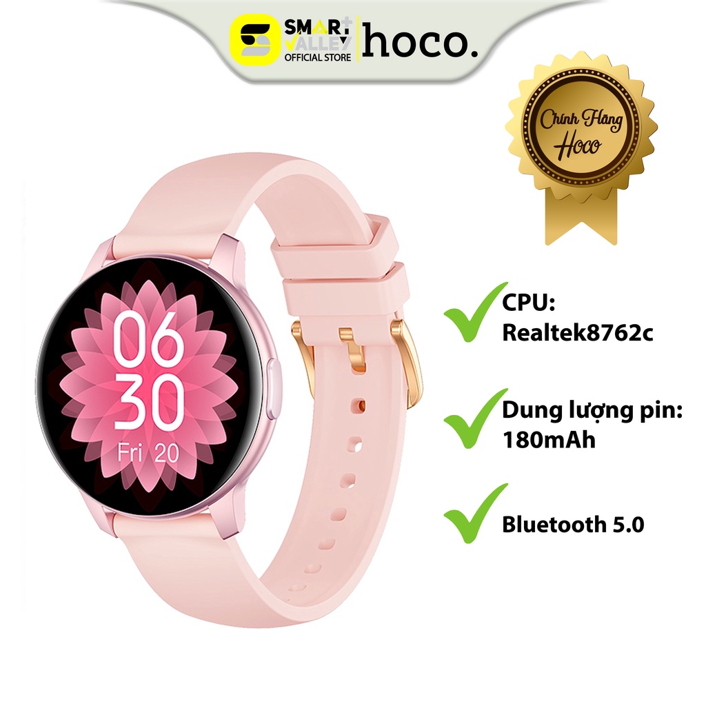 Đồng Hồ Thông Minh Smartwatch Hoco Y6 Thời Trang Nữ Chống Nước IP68 ...