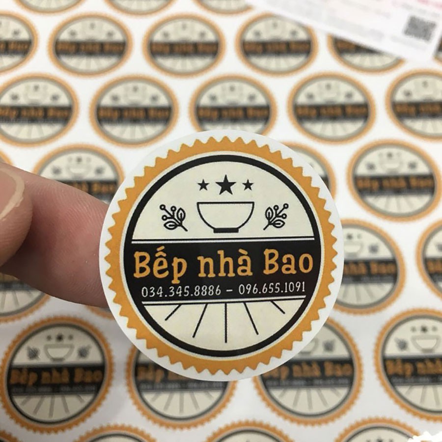 Mua In Tem MoPh Nhãn Dán Decal Cho Sản Phẩm Tem Nhựa Chống Nước In Theo ...