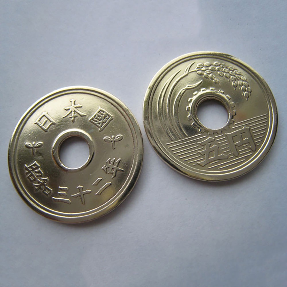 Mua Đồng Xu 5 Yên Nhật Bản May mắn Bình Anh - Đồng Xu May Mắn giá rẻ ...