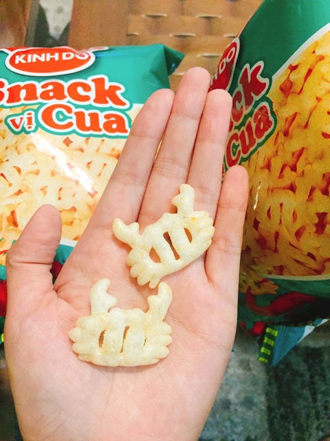 Bim Bim Cua Xanh - Snack Cua Kinh Đô - Bim bim Kinh Đô vị cua | HolCim ...