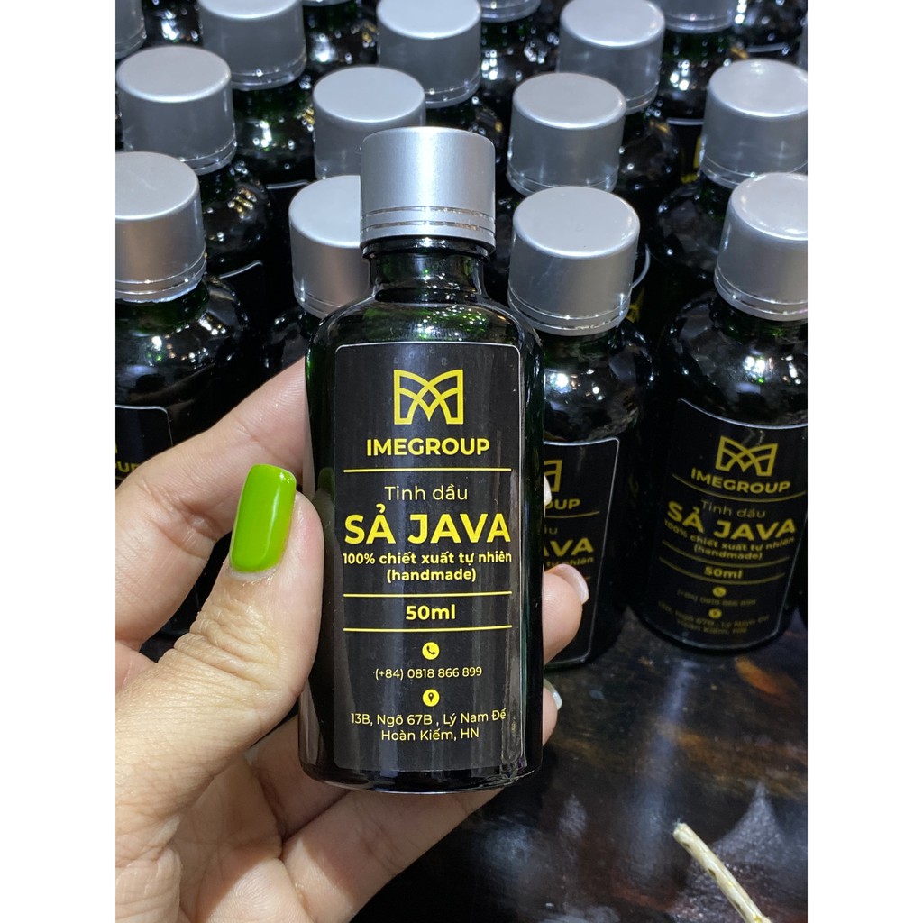 Tinh Dầu Sả Java 100% Handmade (50ml) | Shopee Việt Nam