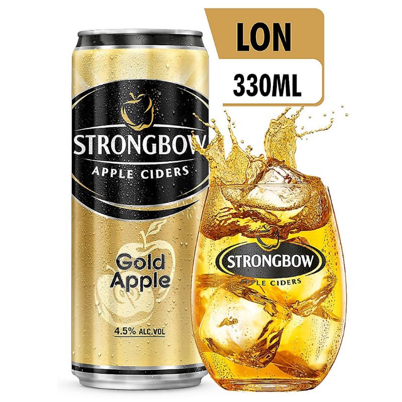 THÙNG 24 LON NƯỚC TÁO LÊN MEN STRONGBOW 330ML | Shopee Việt Nam