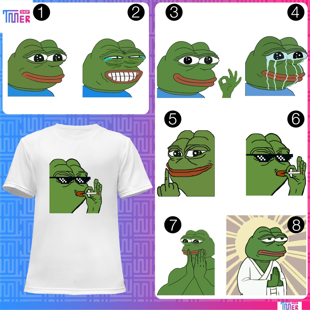 Áo Meme Ếch Pepe VOZ 8 Mẫu Unisex - TMer | Shopee Việt Nam