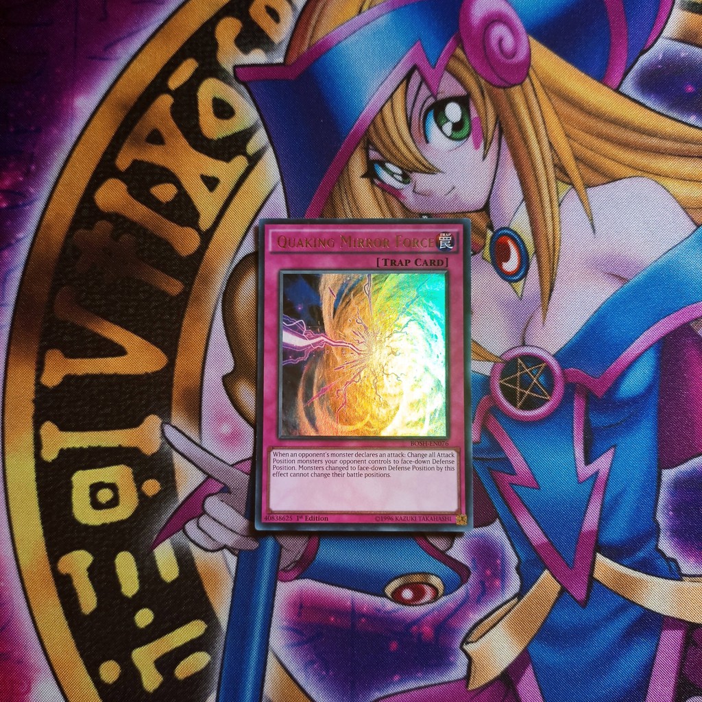 [Thẻ bài] Quaking Mirror Force BOSH-EN076 Thẻ bài Yugioh chính hãng ...