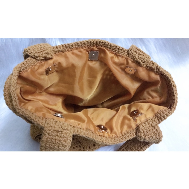 Mua Túi len handmade-Mẫu túi lưới Prada-Net tote bag giá rẻ nhất | TecKi.Vn