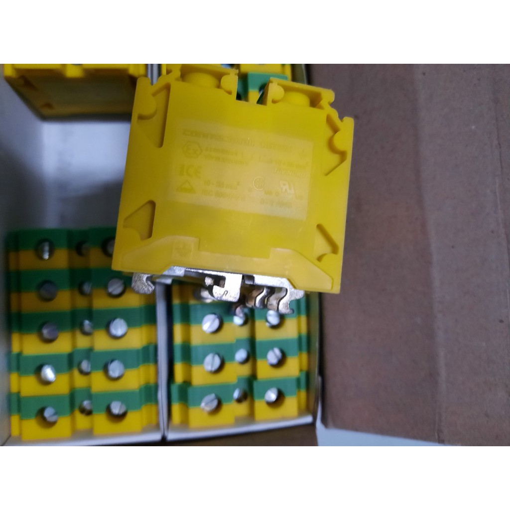DOMINO TÉP NỐI ĐẤT (TE) -CONNECTWELL- TERMINAL BLOCK | Shopee Việt Nam