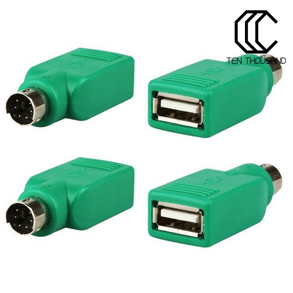Mua Bộ 2 Đầu Chuyển Đổi Usb Female Sang Male Cho Ps2 giá rẻ nhất | TecKi.Vn