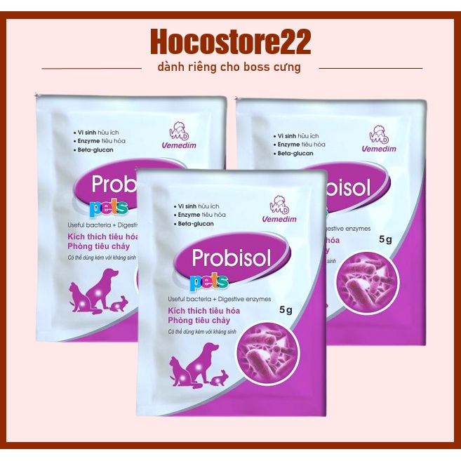 Men Tiêu Hóa Cho Chó Mèo - Probisol Pets - Hỗ trợ đường tiêu hóa cho ...